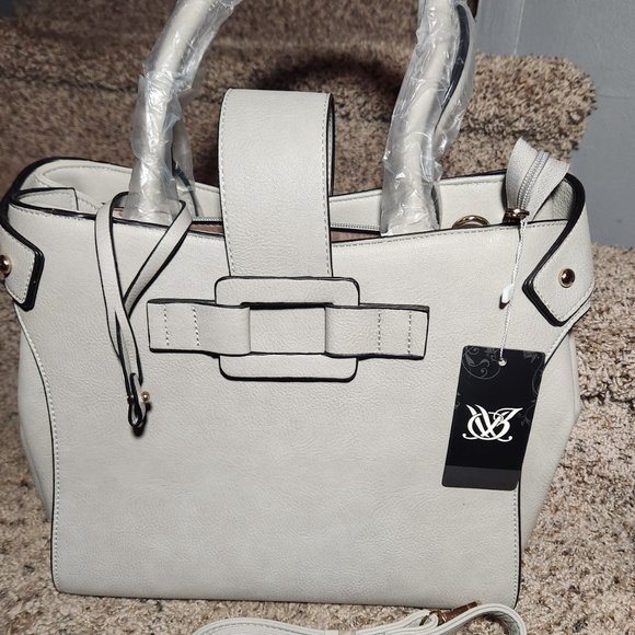 Bags | Ladies Light Grey Fashion Handbag Nwt | Poshmark